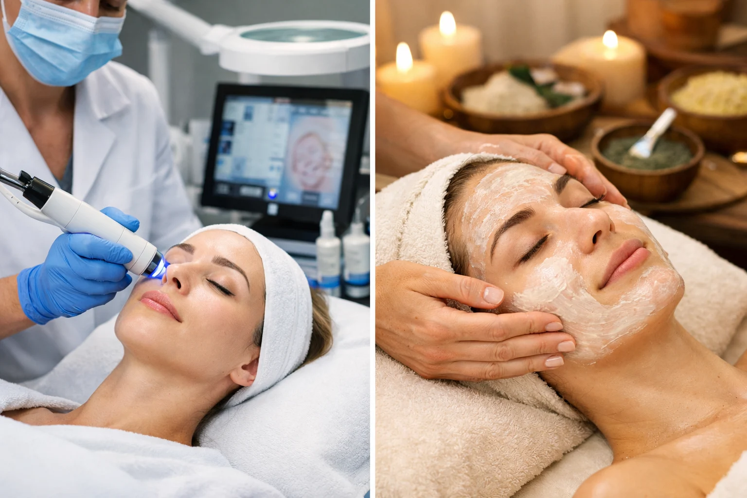 Medical-Grade Facials vs. Spa Facials: What Delivers Real Skin Results ...